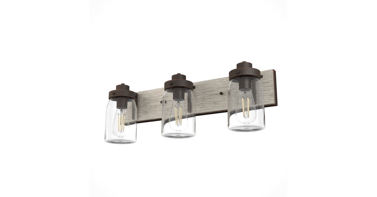 Hunter 48021 Devon Park 3 Light Vanity Light | Ferguson Home