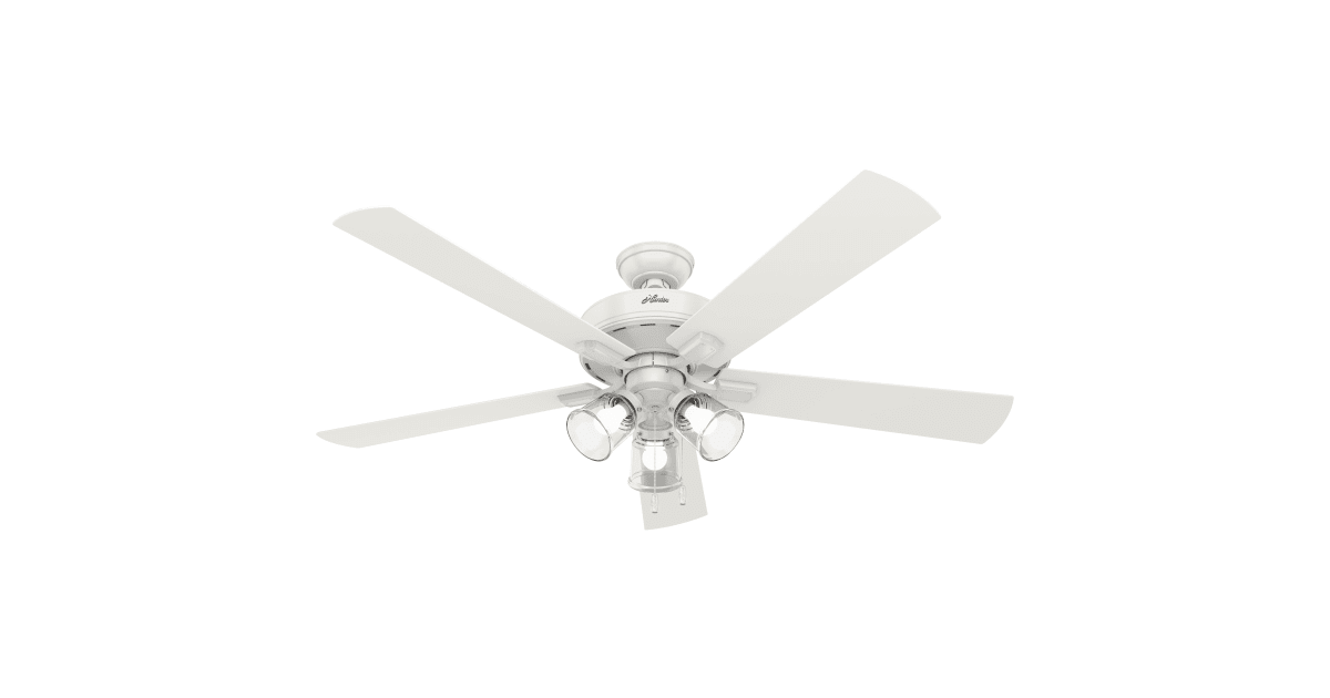 Hunter 51103 Crestfield 60" 5 Blade LED Indoor Ceiling Fan | Ferguson Home