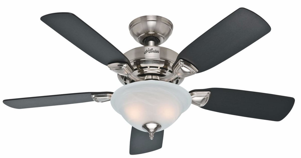 Hunter 52081 Caraway 44" Indoor Ceiling Fan - 5 Reversible Blades and ...