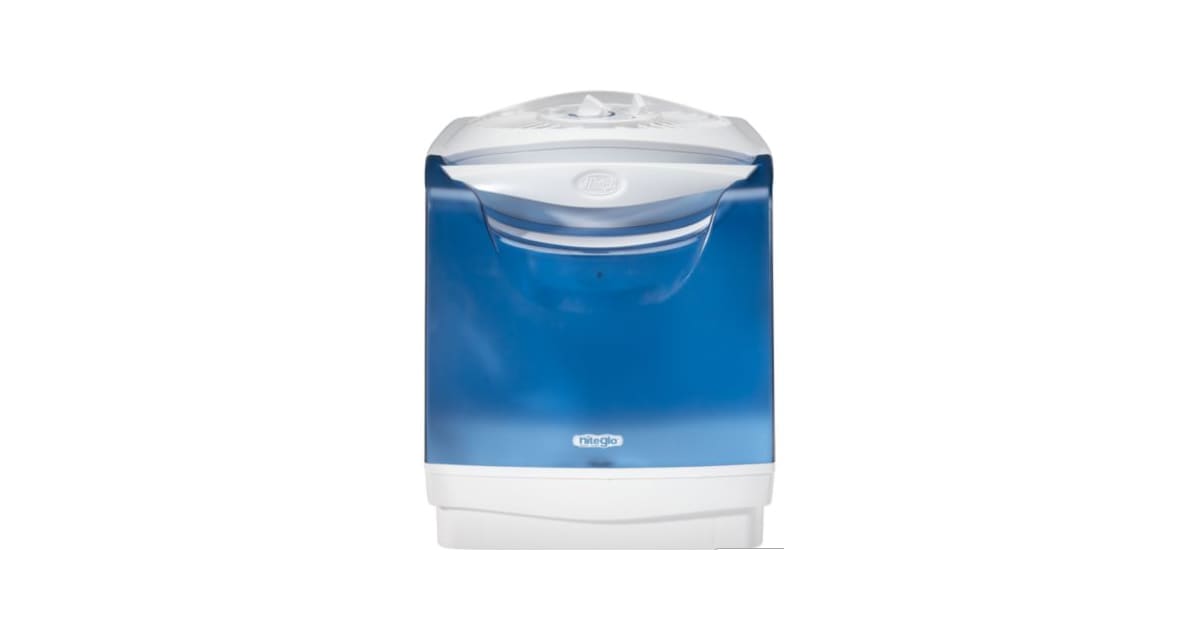 Hunter 33288 2 Gallon Evaporative Humidifier Plus with NiteGlo and ...