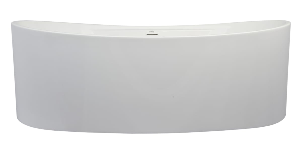 Hydrosystems GRT6636HTA-WHI-MAT Metro 66" Free Standing Hydroluxe SS ...