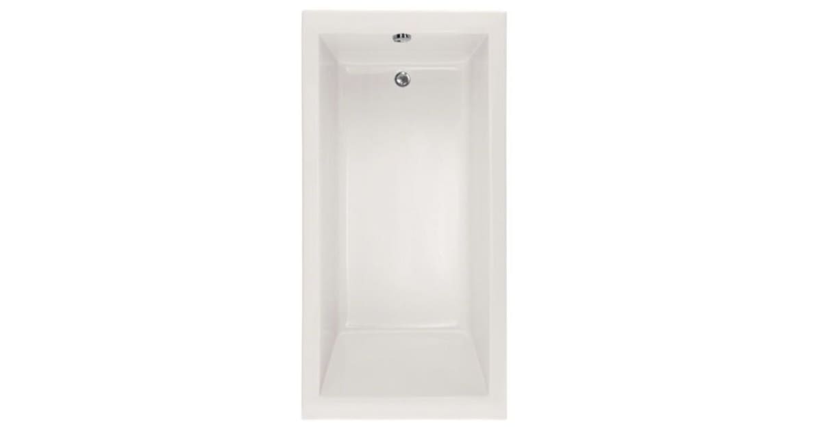 Hydrosystems LAC6042ATO-WHI Drop In Acrylic Soaking Tub with Drain ...