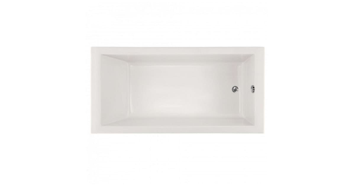 Hydrosystems LAC6632ATO-WHI Lacey Drop In Acrylic Soaking Tub with ...