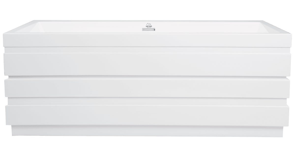 Hydrosystems MAN6436HTO-WHI-MAT Manhattan 64" Free Standing Hydroluxe ...