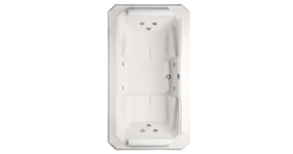 Hydrosystems MYS7844ACO-WHI Mystique 78" Drop In Acrylic Air ...