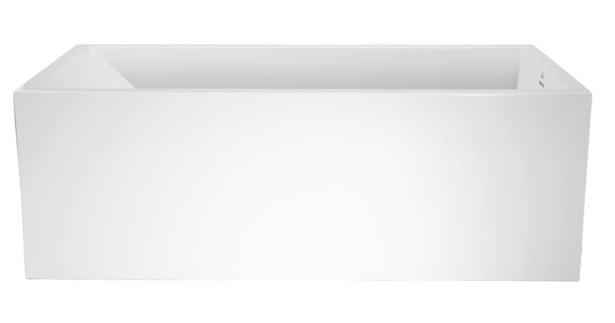 Hydrosystems PAC6333HTO-WHI-MAT Pacific 63" Free Standing Hydroluxe SS ...