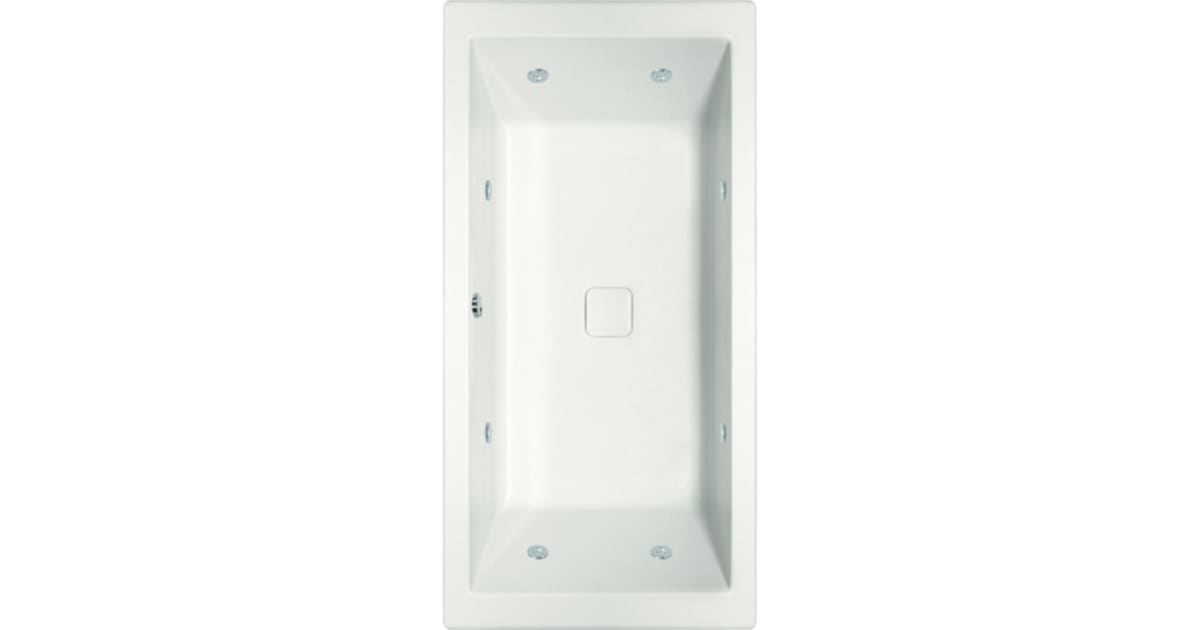 Hydrosystems VER7236AWP-WHI Versailles 72" x 36" Drop In Acrylic ...