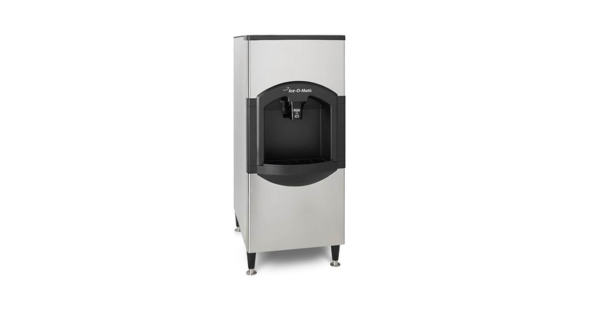 Ice-O-Matic CD40022 120 Lbs, 22 Hotel Ice Dispenser - Polyethylene ...