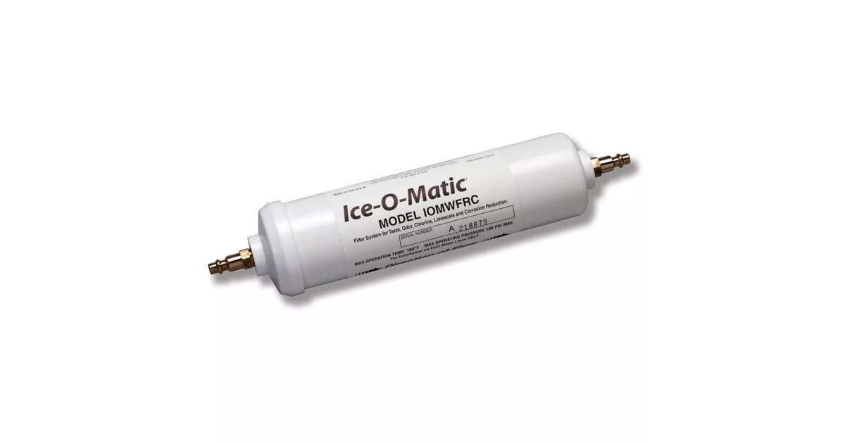 Ice-O-Matic IOMWFRC Water Filter Replacement Cartridge for Ice-O-Matic ...