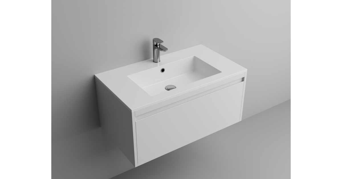 ICO Bath B1131C.GW Calma 32" Stone Composite Vanity Top | Ferguson Home