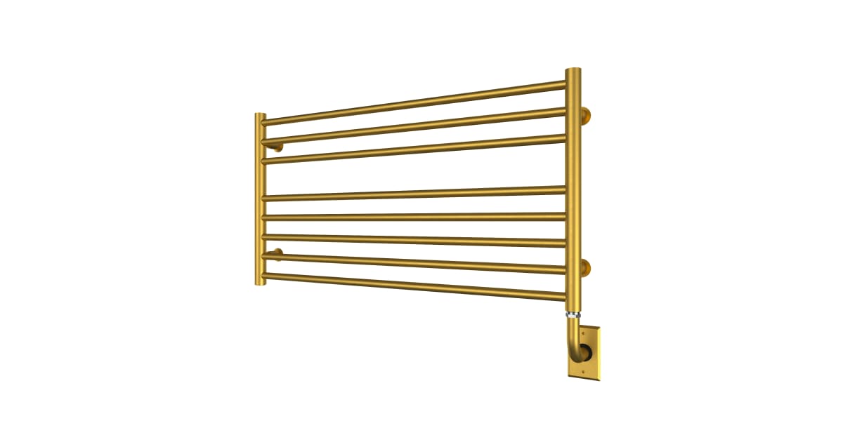 ICO Bath E4608 Tuzio Sorano 35-1/2"W x 19"H 110-120V Plug-In Stainless ...