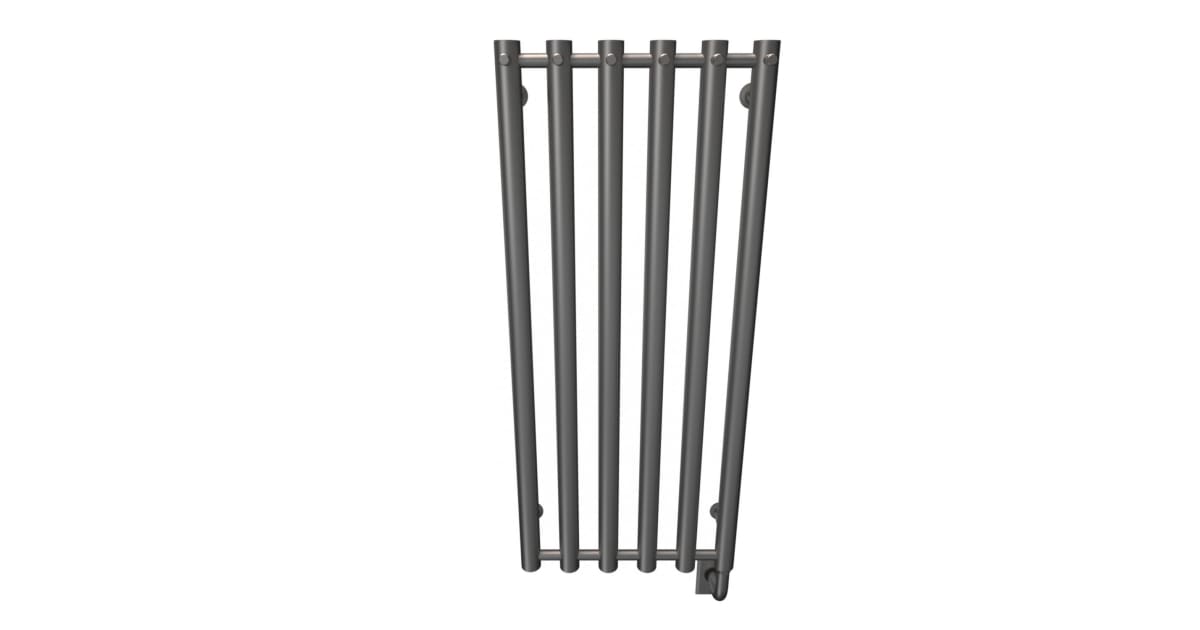 ICO Bath H8504 Tuzio Rosendal 16-1/2"W x 37-1/2"H Hydronic Steel Towel ...