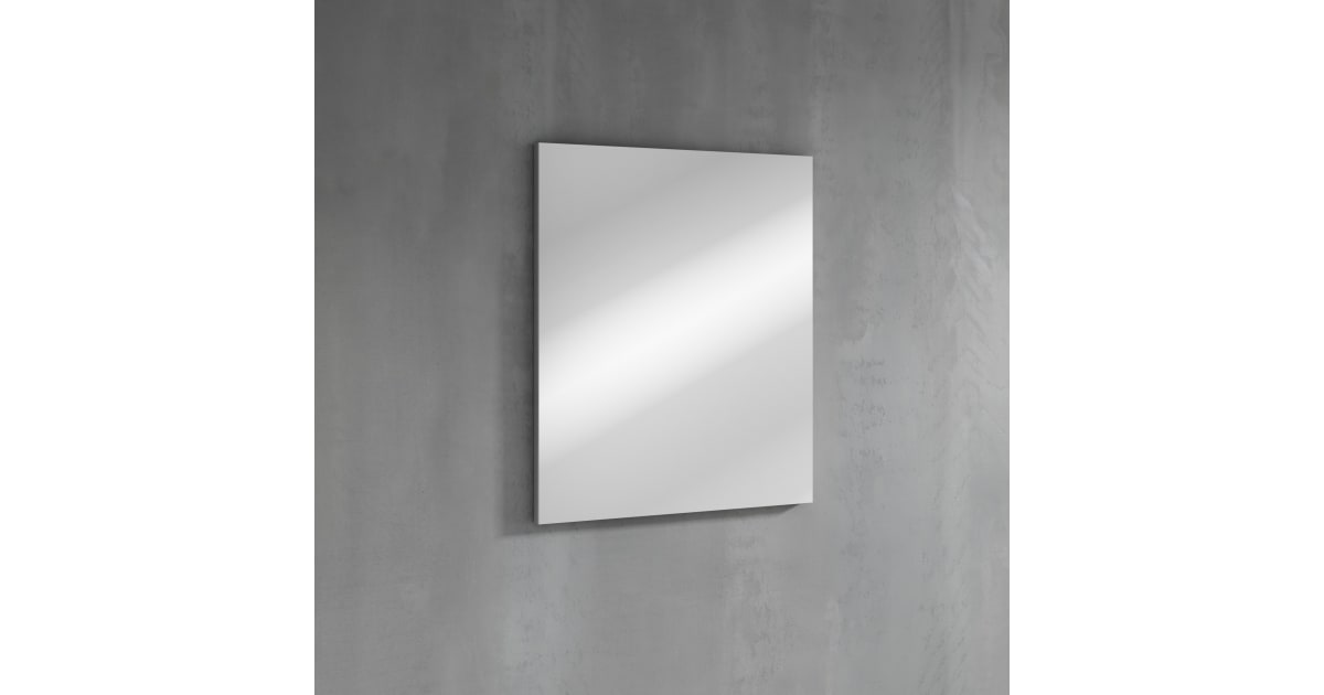 ICO Bath IL1024 Lyric 23-5/8" W x 27-3/16" H Modern Rectangular ...