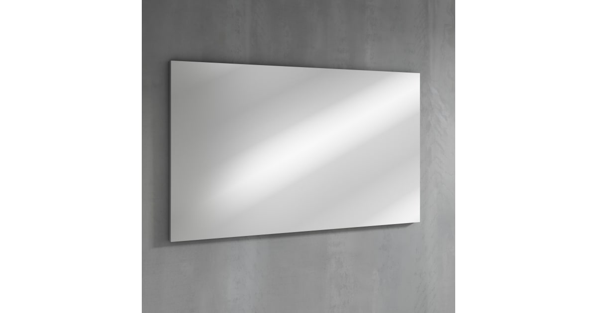 ICO Bath IL1048 Lyric 47-1/4" W x 27-3/16" H Modern Rectangular ...