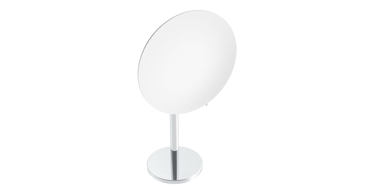 ICO Bath V9133 7-5/8" W x 14-11/16" H Circular Bathroom Mirror ...