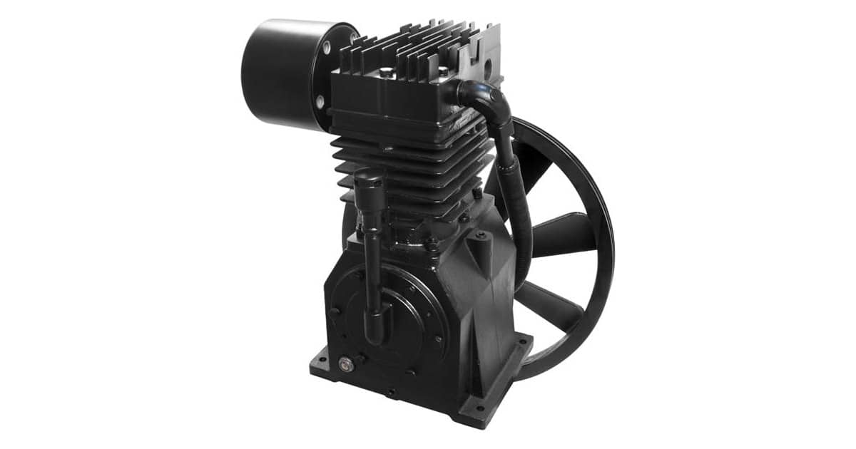 Industrial Air 040-0445RP 7.5-HP 2-Stage Inline-Twin Replacement Air ...