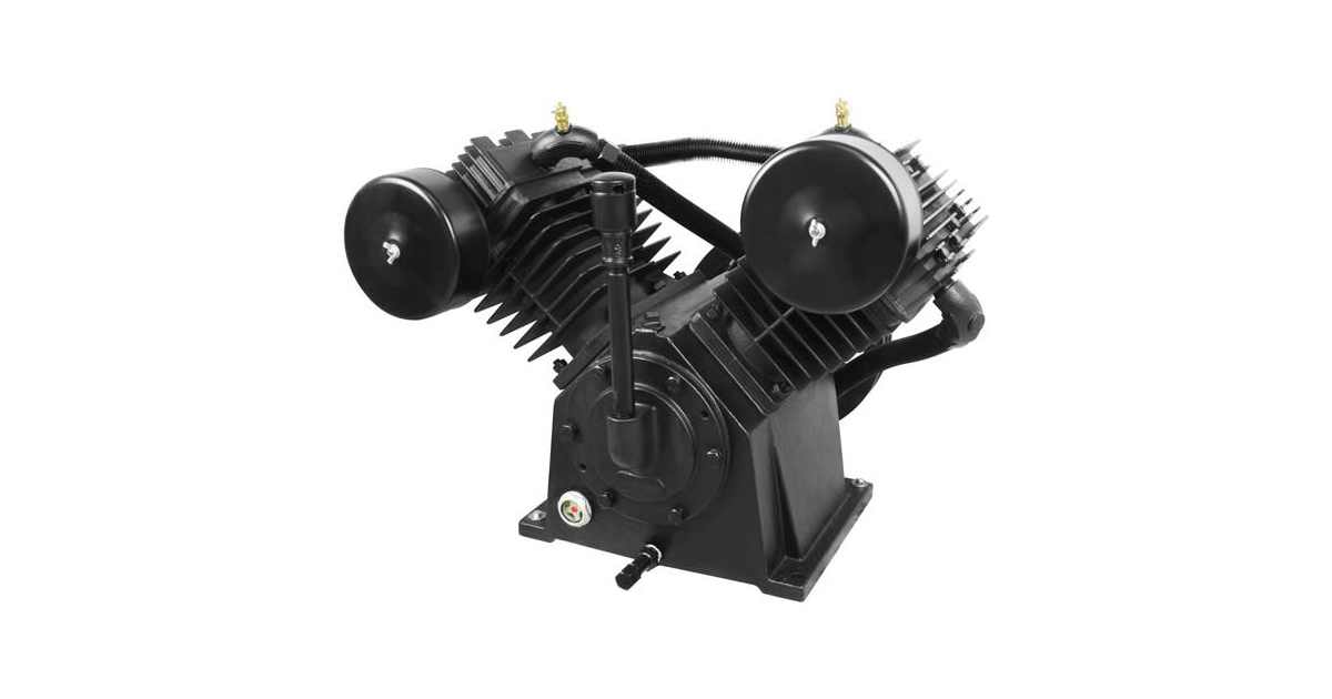 Industrial Air 040-0446RP 10-HP 2-Stage V-Twin Replacement Air ...