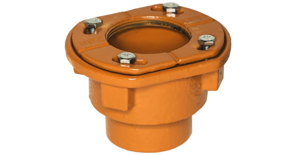 Infinity Drain CDI 22 Compact Clamp Down Cast Iron Drain with 2" Throat ...