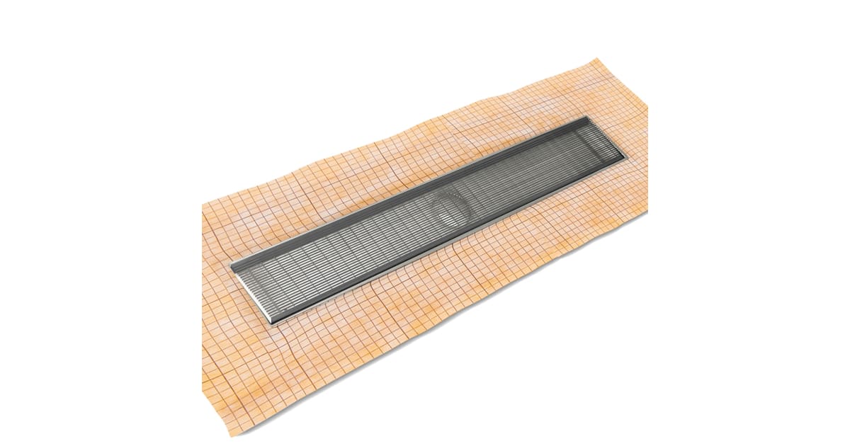 Infinity Drain FCSAS 10032 GM 32" FCSAS 100 Linear Drain Kit with 4 ...