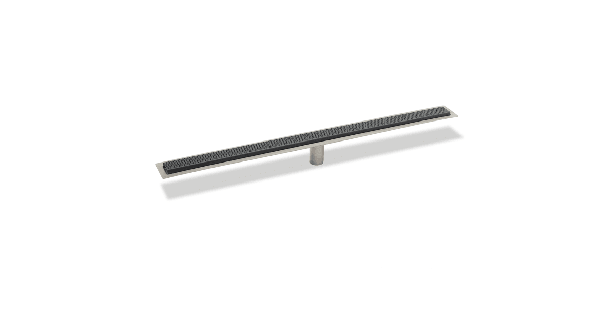 Infinity Drain FFGR 6560 GM 60" FFGR 65 Linear Drain Kit with 2 1/2 ...