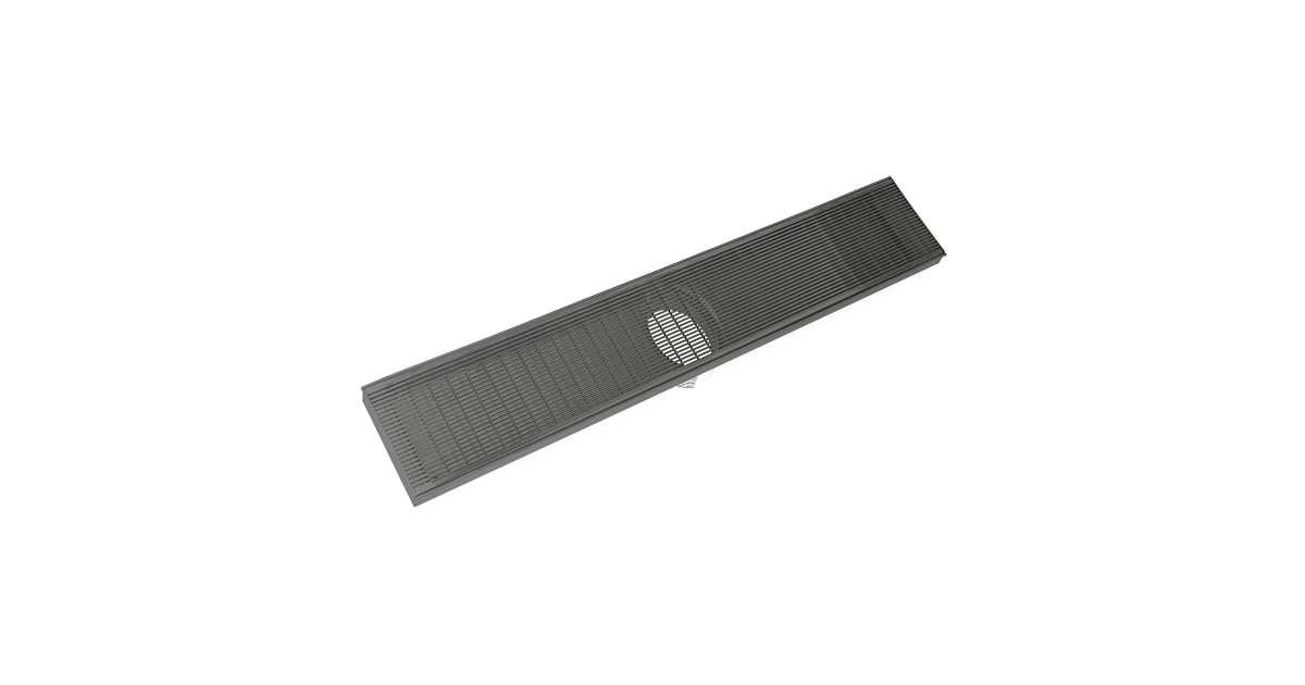 Infinity Drain FXAS 10060-P GM 60" FXAS 100 High Flow Linear Drain Kit ...