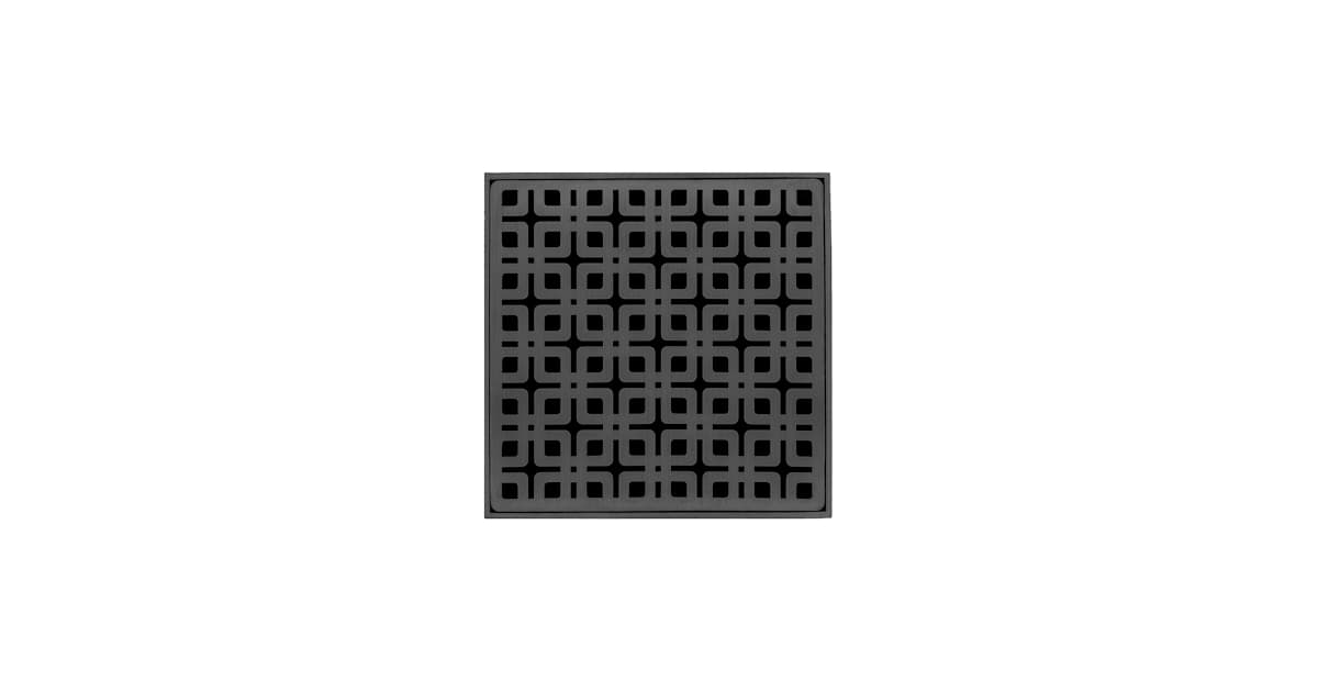Infinity Drain KDB 5-A GM 5" x 5" KD 5 Center Drain Kit with Link ...