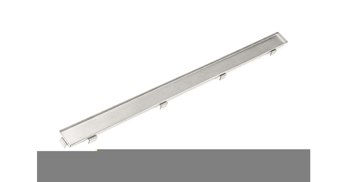 Infinity Drain LA 6542 PS 42" Stainless Steel Tile Insert Frame for ...