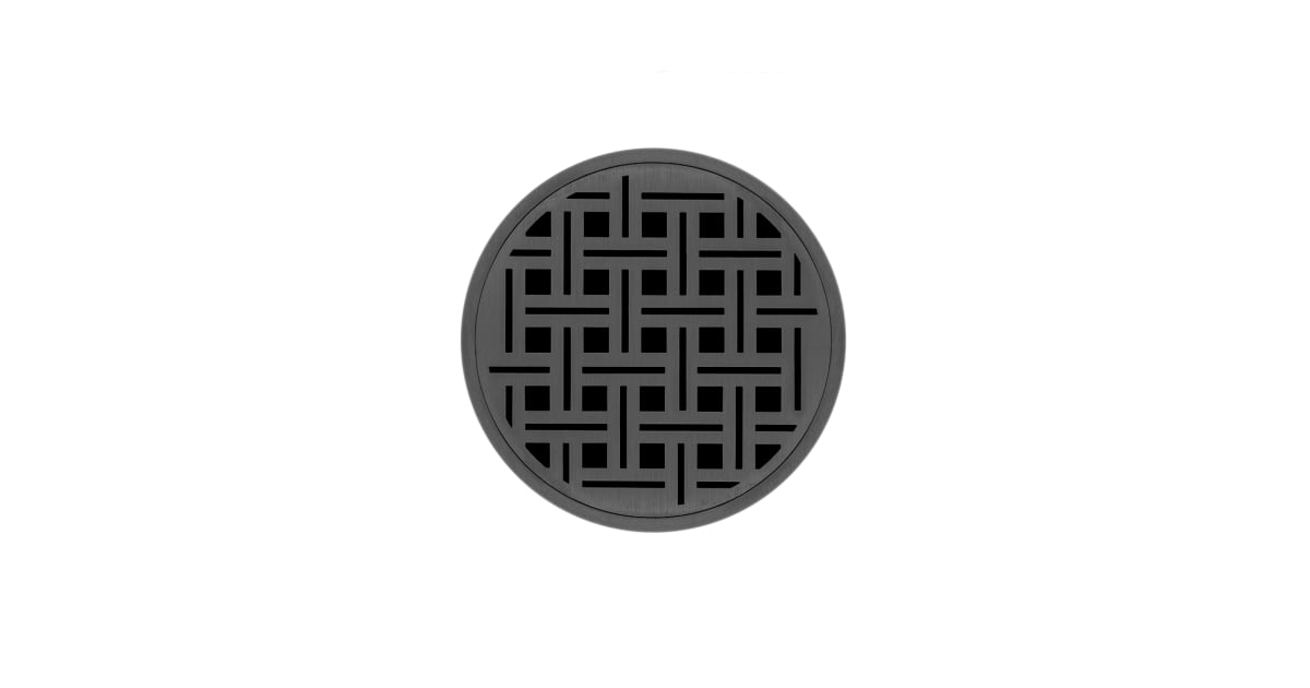Infinity Drain RVD 5-2P GM 5" Round RVD 5 Center Drain Complete Kit ...