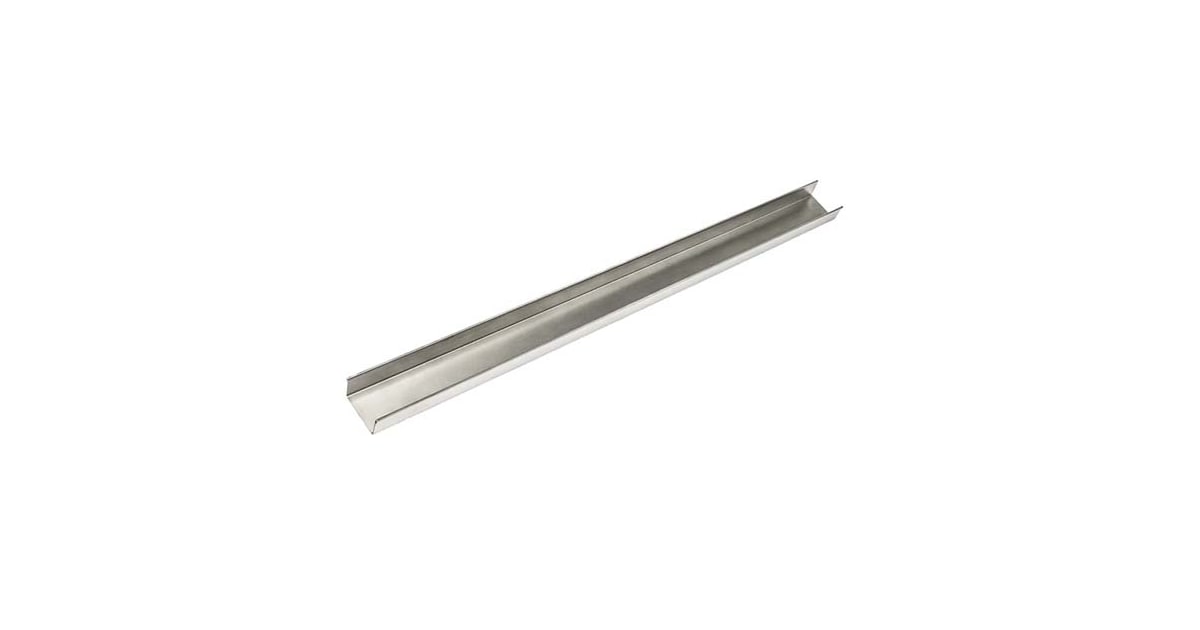 Infinity Drain SC 6548 SS 48" Stainless Steel Open Ended Channel for ...