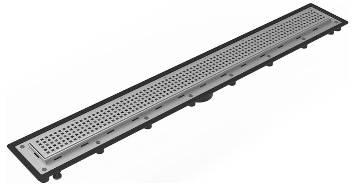 Infinity Drain USQ-A 24 PS 24" Complete Universal Infinity Drain Linear ...