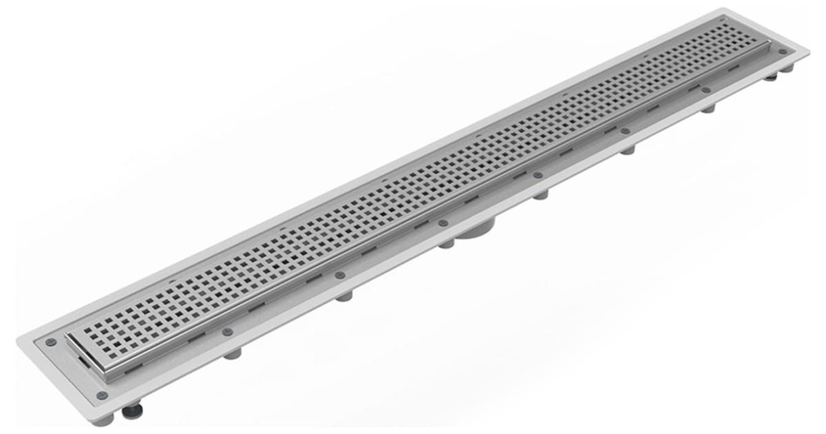 Infinity Drain USQ-P 42 PS 42" Complete Universal Infinity Drain Linear ...