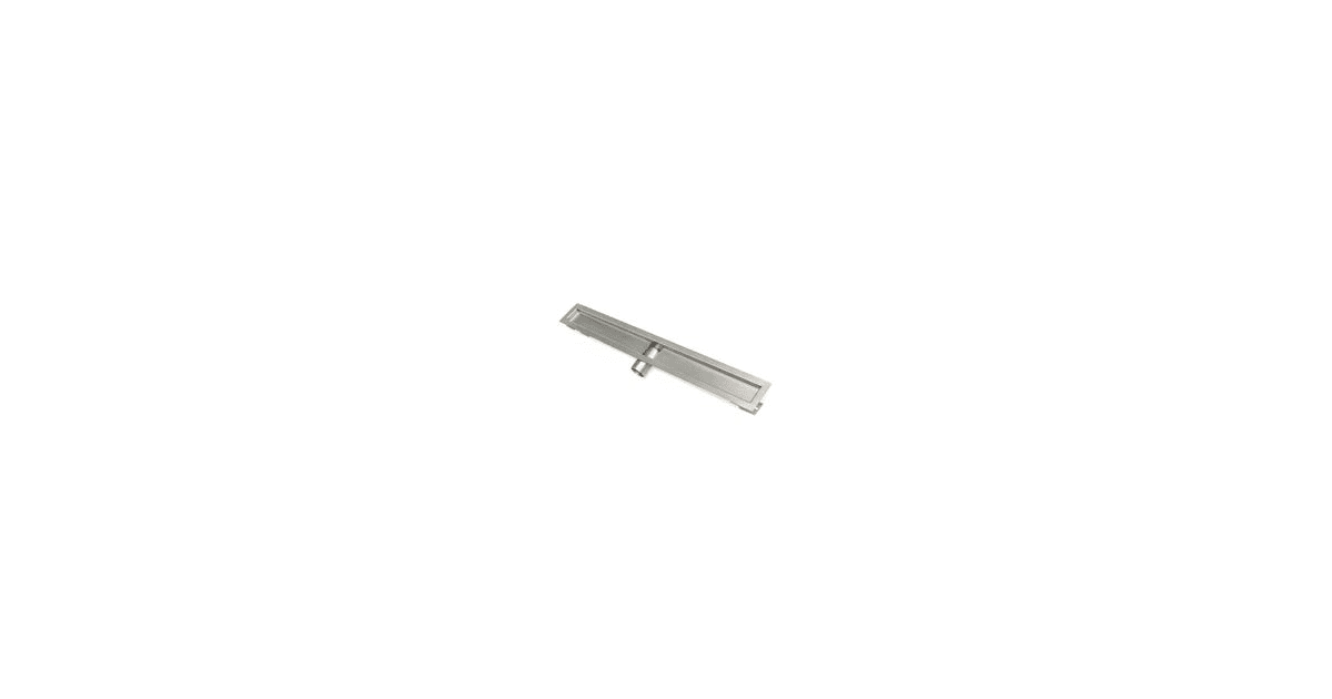 Infinity Drain OC 6542 SS 44-1/8" x 4-1/2" x 2-5/8" Fixed Flange ...