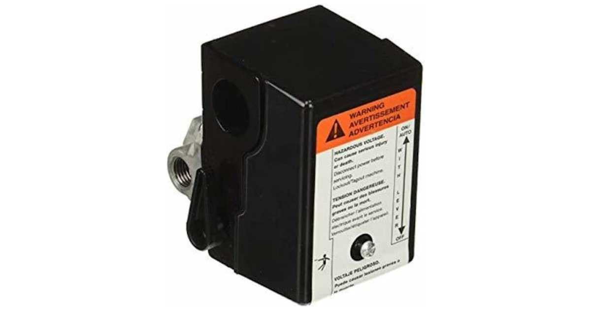 Ingersoll Rand 23474661 Pressure Switch for SS3 and SS5 Reciprocating ...