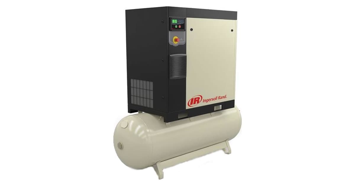 Ingersoll Rand R5.5I-A145 460/3/60 80G 7.5 HP 80 Gal 145 Max PSI ...