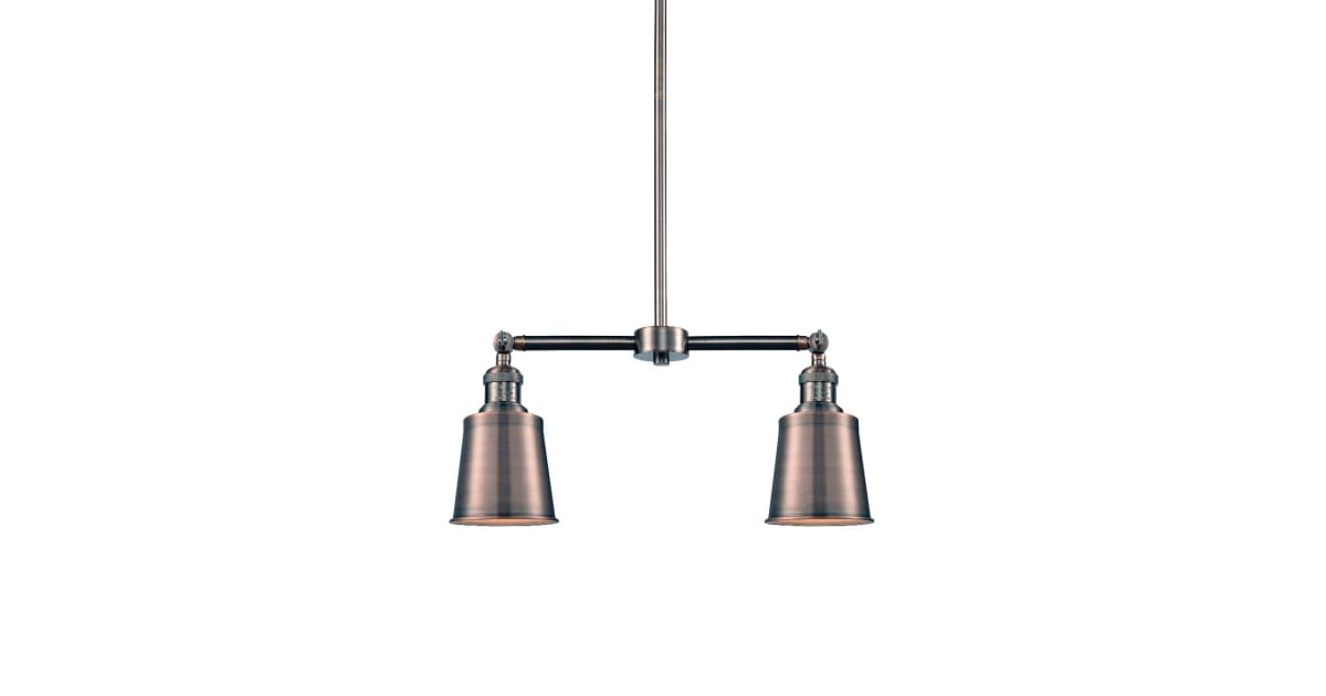 Innovations Lighting 209-AC-M9-AC Addison 2 Light 21" Wide Linear ...
