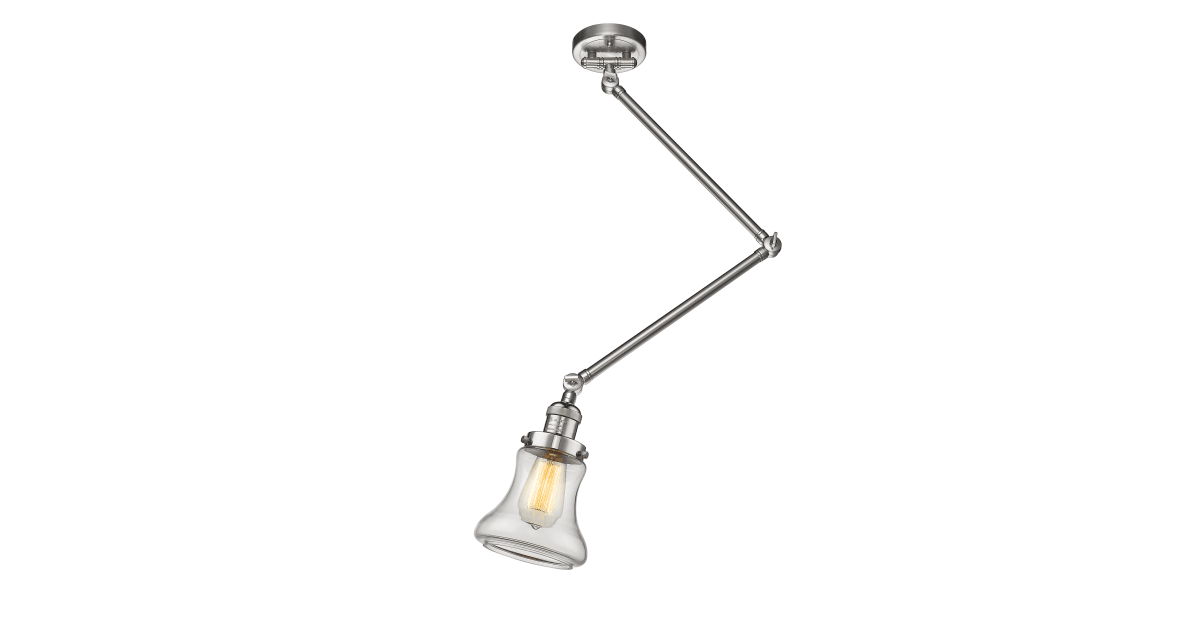 Innovations Lighting 238C-SN-G192 Bellmont Single Light 14" Wide ...