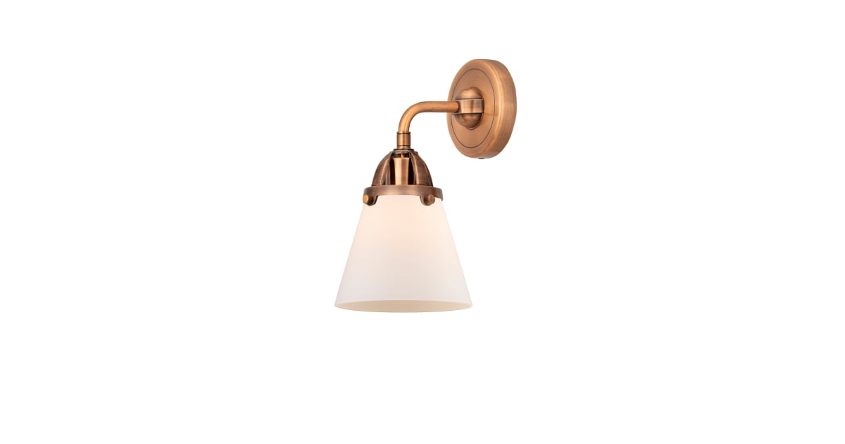 Innovations Lighting 288-1W-AC-G61 Cone 11" Tall Wall Sconce with Cone ...
