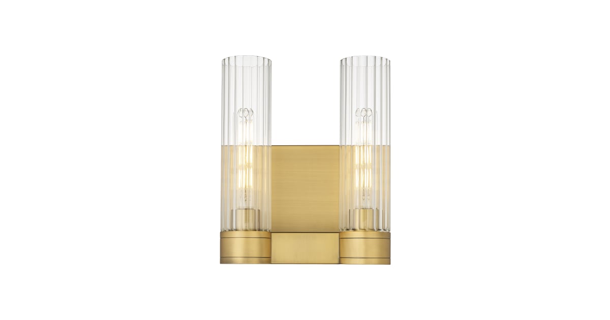 Innovations Lighting 429-2W-BB-G429-11CL Empire 2 Light 13" Tall Wall Sconce | Ferguson Home