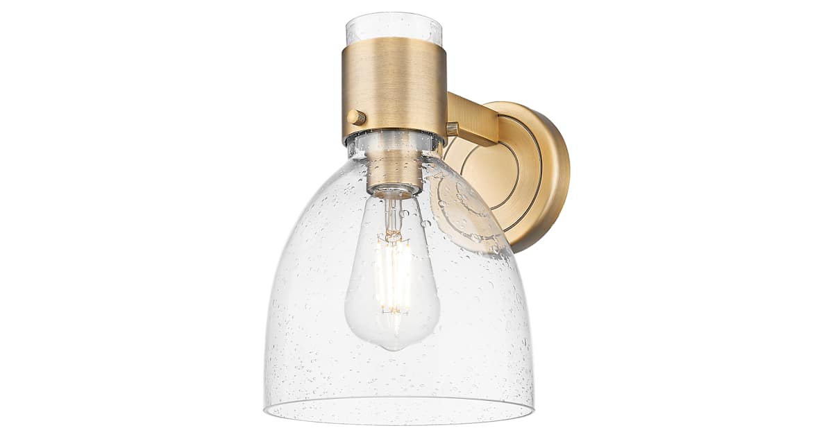 Innovations Lighting 464-1W-BB-G464D-7SDY Lawton Bell 9" Tall Bathroom ...