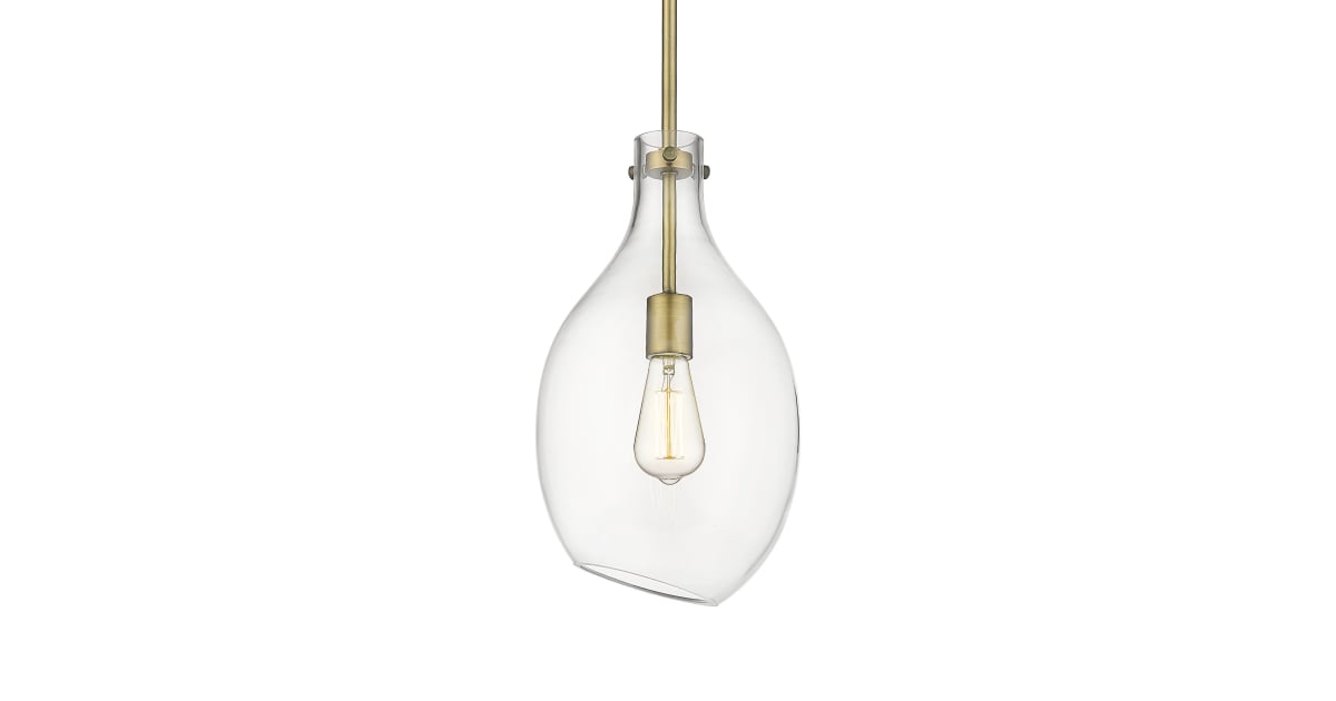 Innovations Lighting 493-1S-BB-G552-9 Norwalk 9" Wide Mini Pendant ...