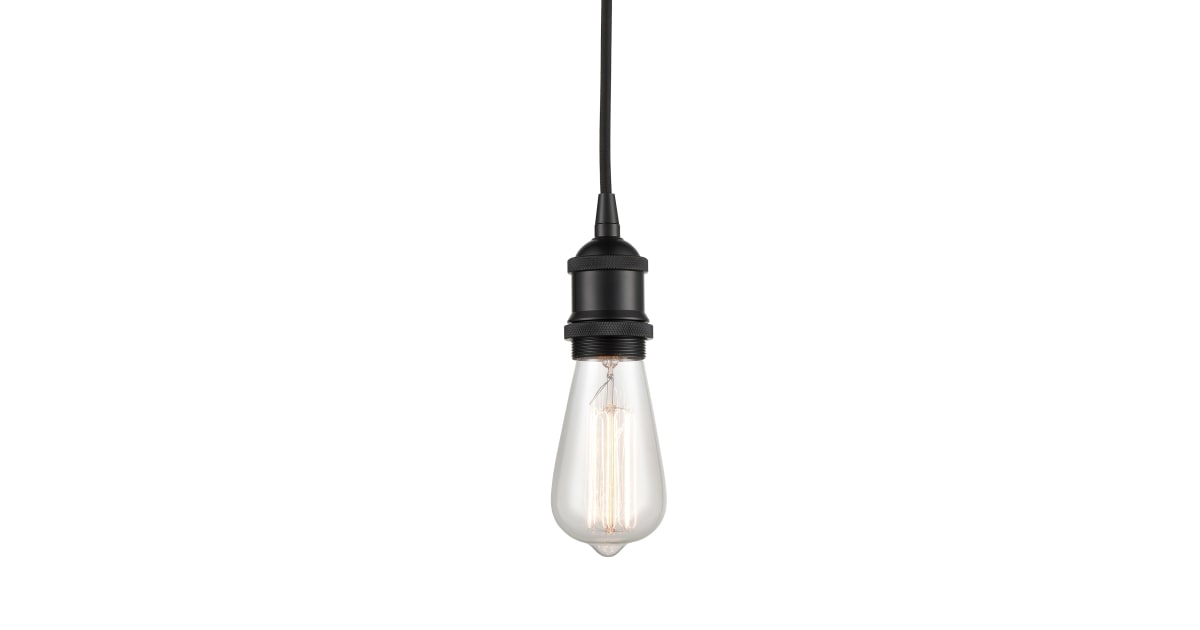 Innovations Lighting 616-1P-BK Edison 2" Wide Mini Pendant | Ferguson Home