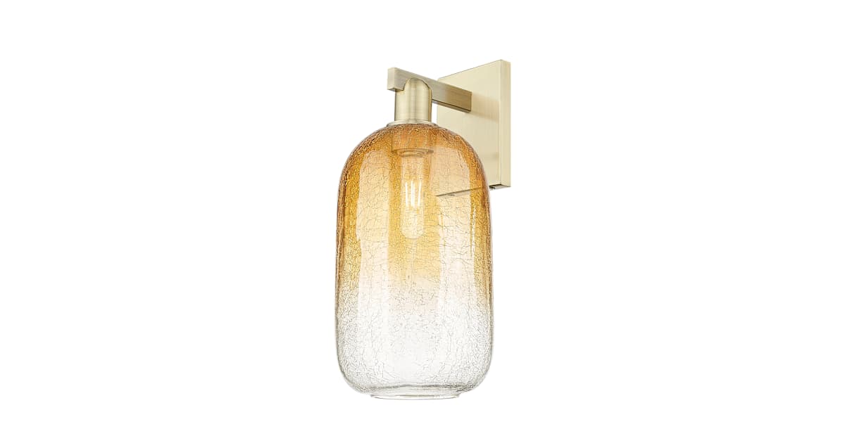 Innovations Lighting 716-1W-AB-G482-7AM Brookhaven Cloche 17" Tall Wall ...
