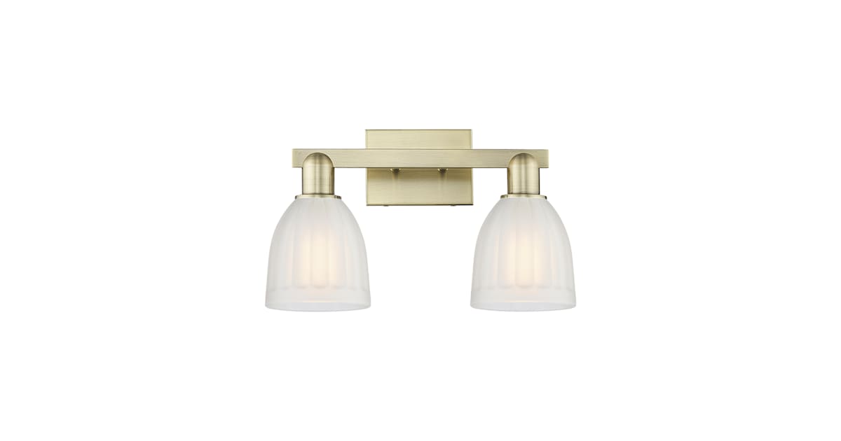 Innovations Lighting 716-2W-AB-G441 Brookfield 2 Light 17" Wide Vanity ...