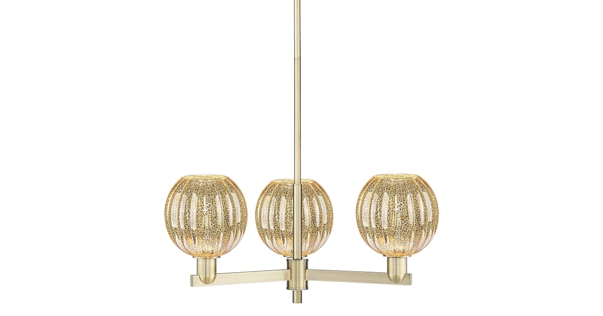 Innovations Lighting 716-3CR-AB-G458-7ME Preston 3 Light 18" Wide ...