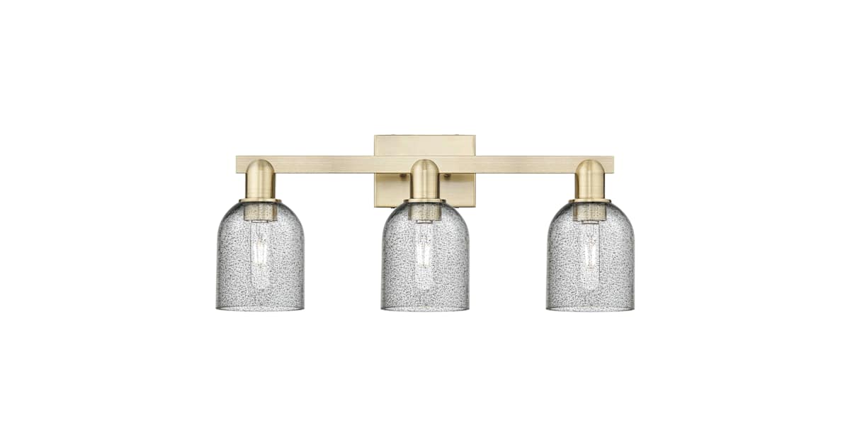 Innovations Lighting 716-3W-AB-G257 Caledonia 3 Light 24" Wide Vanity ...