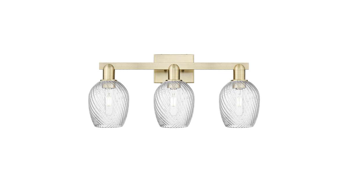Innovations Lighting 716-3W-AB-G292 Salina 3 Light 25" Wide Vanity ...
