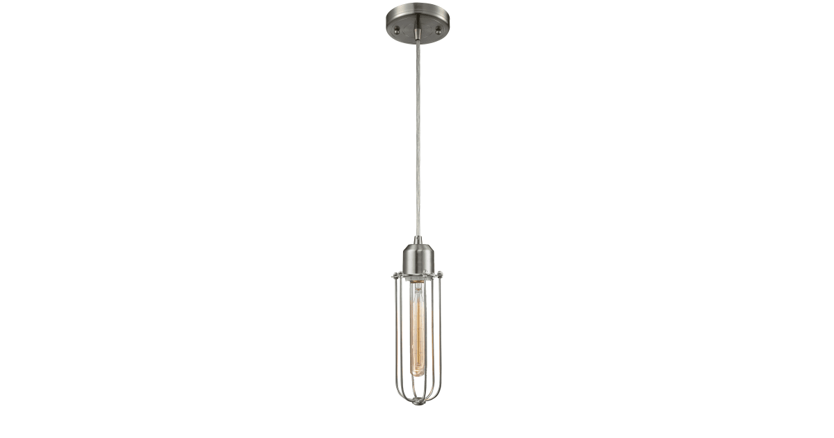 Innovations Lighting 900-1P-SN-CE225-SN Muselet 5" Wide Mini Pendant ...