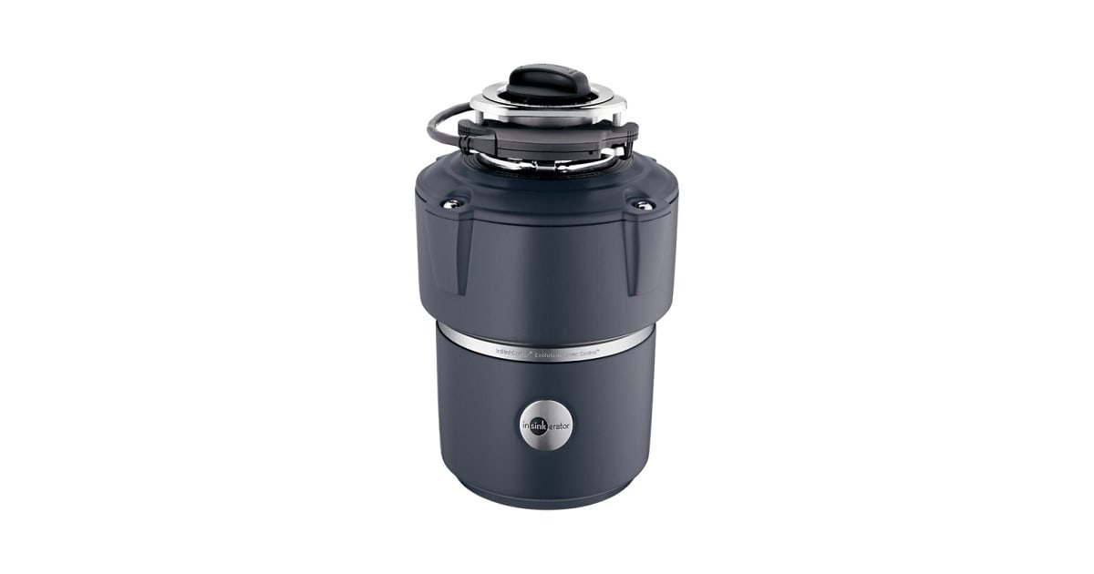 InSinkErator COVER CONTROL Evolution 3/4 HP Batch Feed Garbage Disposal ...
