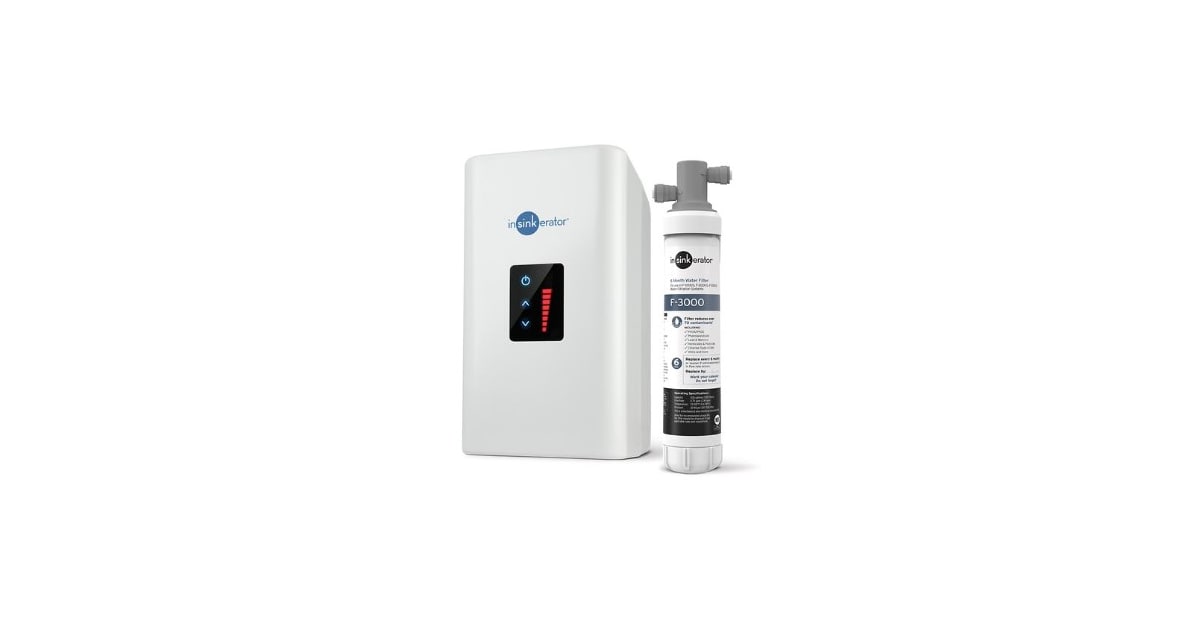 InSinkErator 45629-ISE HWT300-F3000S Digital Instant Hot Water Tank and ...