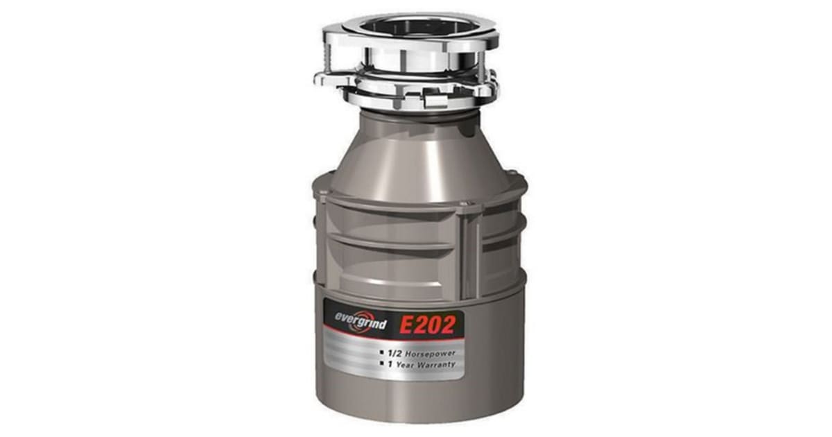 InSinkErator 78575-ISE Evergrind E202 Garbage Disposal, 1/2 HP - Less ...